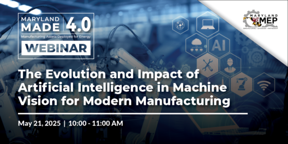 Advancing Factory Automation with 3D Machine Vision and AI - Maryland MEP